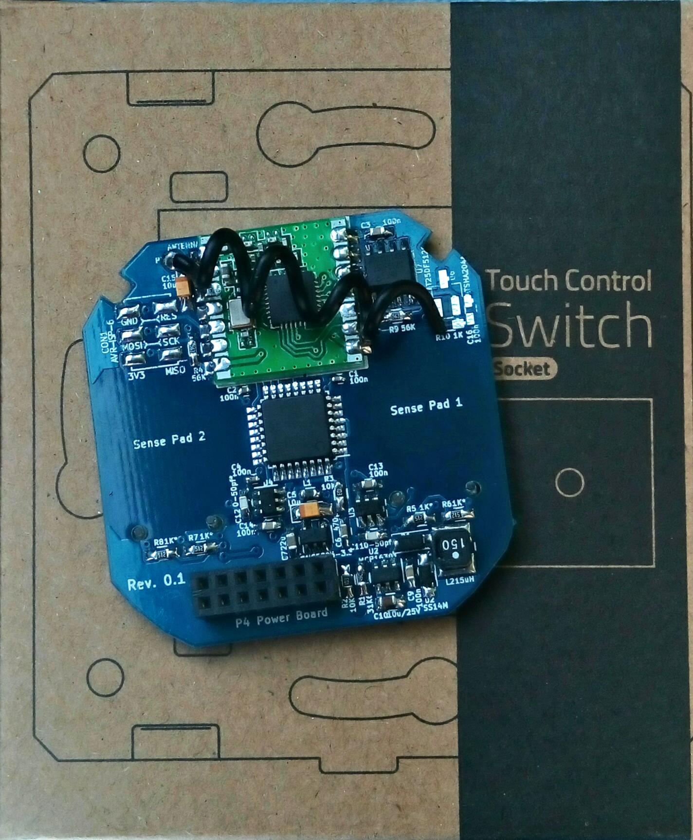 RFM69 Livolo 2 channels 1 way EU switch(VL-C700X-1_Ver_C2) | OpenHardware.io - Enables Open ...